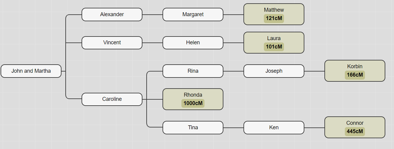 Using WATO plus to find an unknown parent | DNA Painter Blog