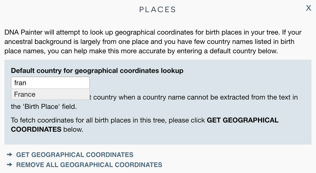 Introducing Places, a new geographical map of your Ancestral Tree | DNA ...