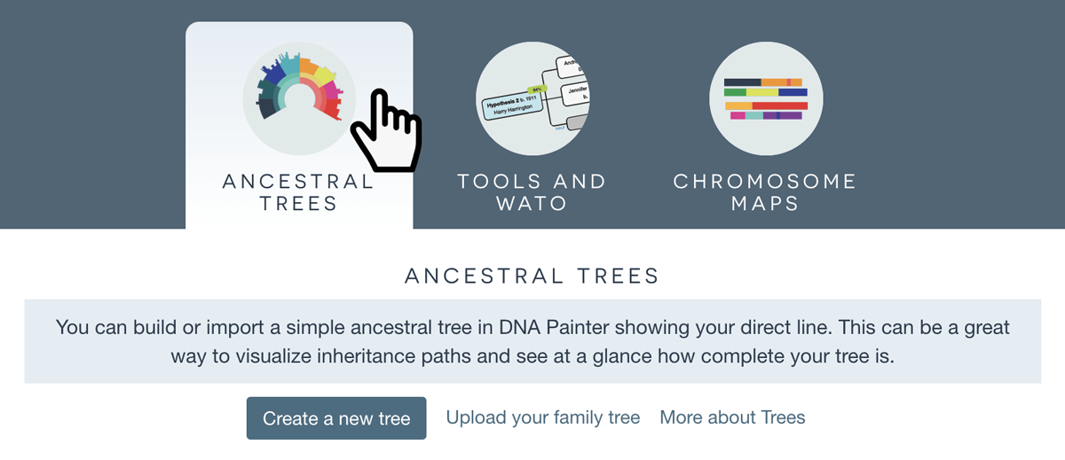 Ancestral trees at DNA Painter: every step | DNA Painter Blog