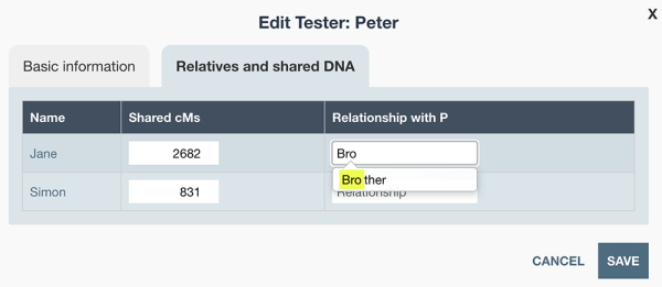 Shared DNA at a glance: the new DNA matrix tool | DNA Painter Blog